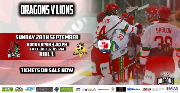 Deeside Dragons V Nottingham Lions – Dragons Merch